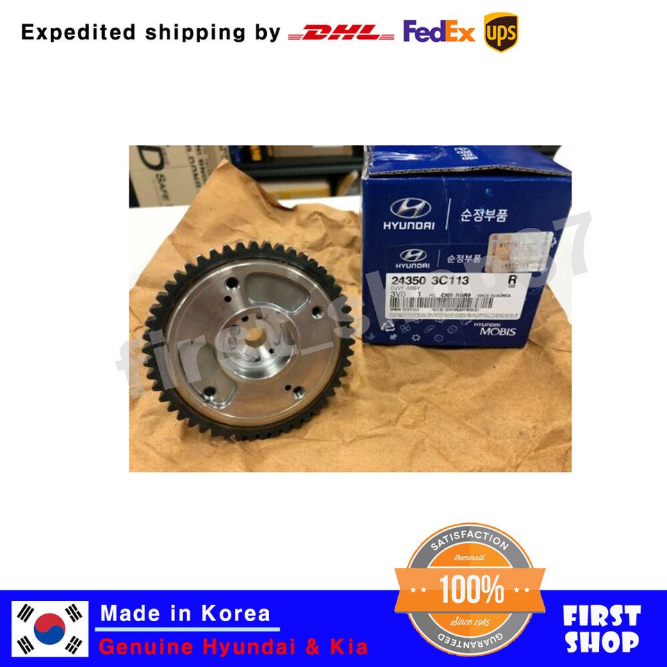 OEM New CVVT Intake Exhaust Camshaft Gear Set for Hyundai Kia 3.3L 3.8L ...