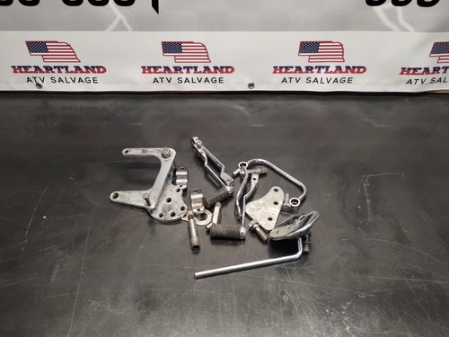 Left side Shifter Bracket Forward Controls LOT Harley Shovelhead ...