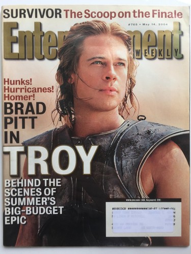 BRAD PITT 2004 ENTERTAINMENT WEEKLY Magazine ISABELLA ROSSELLINI ...