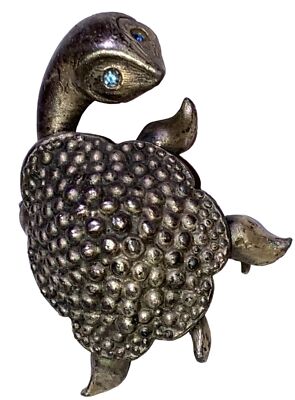 EG Erin Gallagher Turtle Pin Brooch Signed | eBay