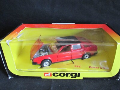 CORGI TOYS ROVER 3.5LT No 338 VINTAGE DIECAST BOXED IN ORIGINAL BOX | eBay