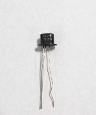 SIGNETICS 2N169A OVAL TOP-HAT NPN TRANSISTOR | eBay