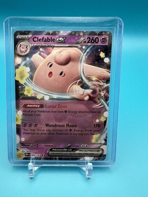 Clefable ex 082/197 - Obsidian Flames - Double Rare Holo Pokemon Card ...