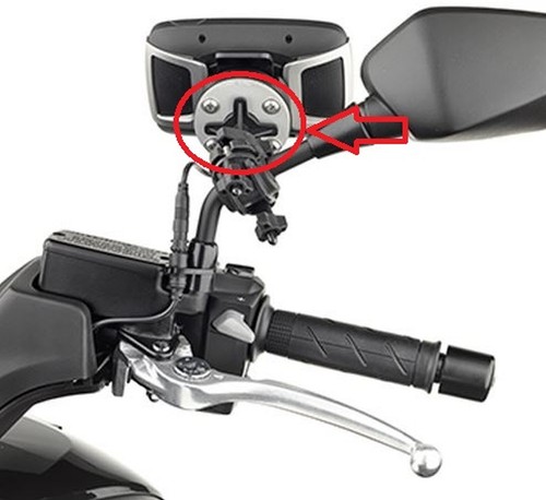 Halterung für Tomtom Rider Universal Givi STTR40 Grau 8019606194633 ...