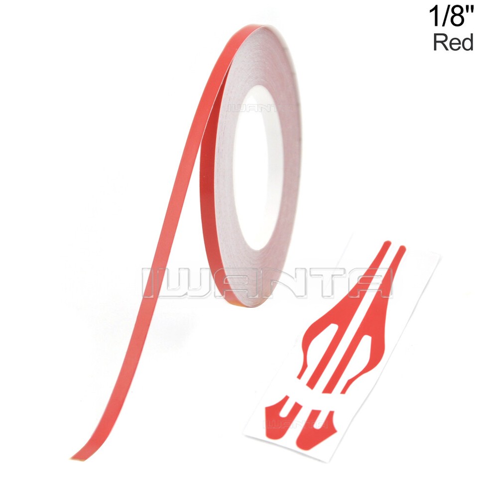 1/8" 3mm Pinstriping Pin Stripe DIY Line Roll Vinyl Tape Decal Car ...