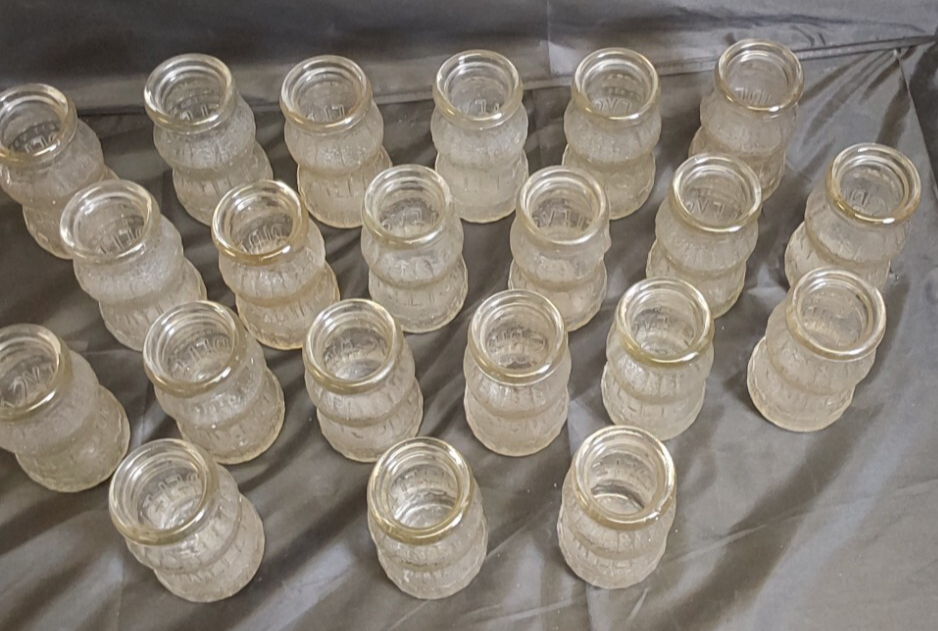 Vintage 1940s Bireleys Clear Embossed Glass Advertising Soda Juice ...