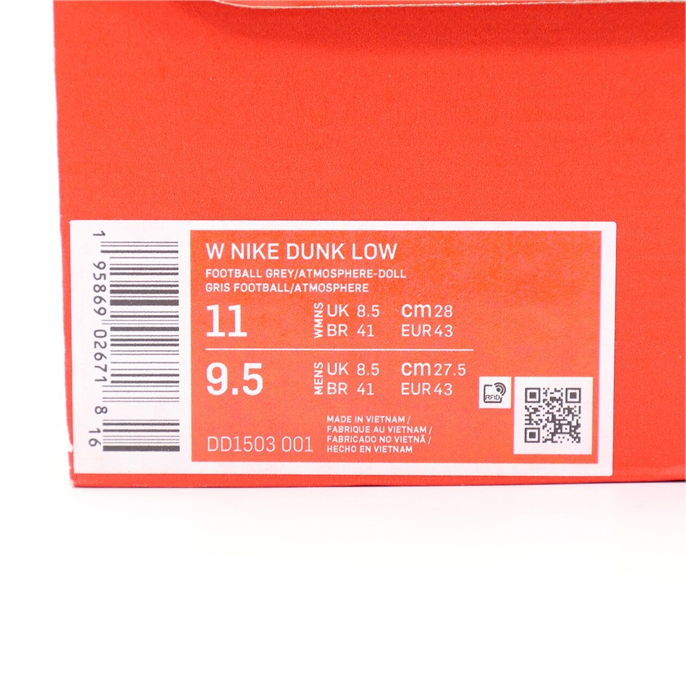 DD1503-001 Nike Dunk Low Easter Blue Purple Pink Football Grey Violet ...