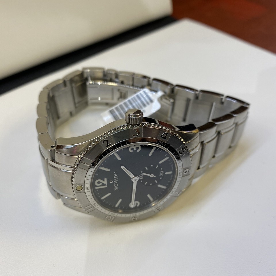 Movado 84-N2-1890 Gentry Gentleman's Swiss Stainless Steel Watch | eBay