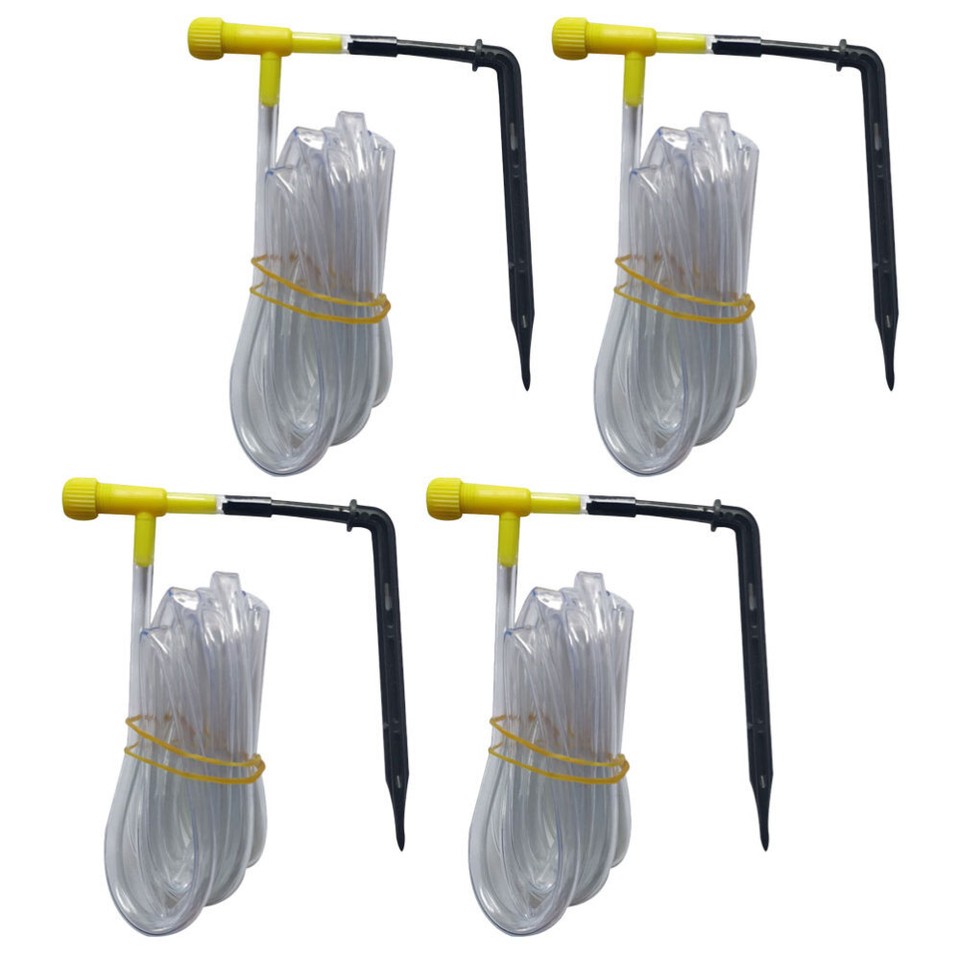 4pcs Plant Self Watering Tool Automatic Drip Irrigation Water Stake ...