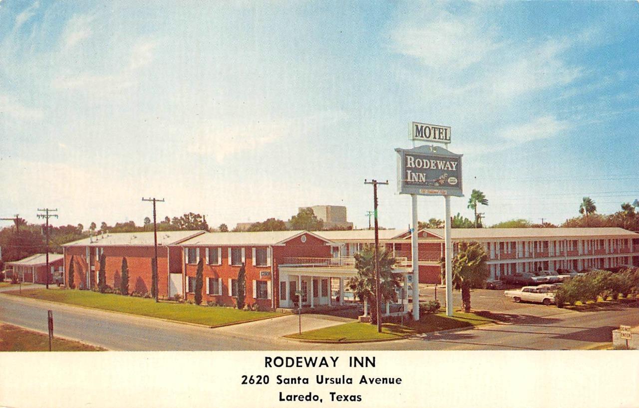 Laredo, TX Texas RODEWAY INN Roadside Motel VINTAGE Chrome Postcard | eBay
