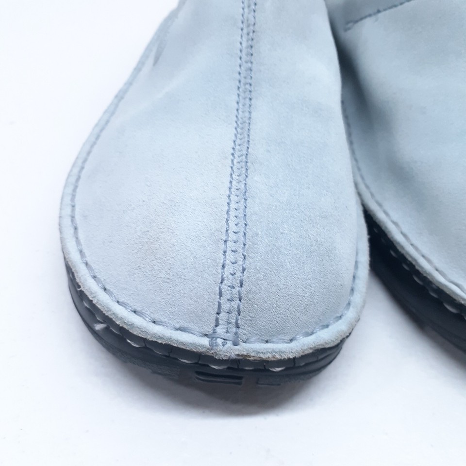Polo Sport Ralph Lauren Womens Sherpa Mules 8.5 Blue Slip On Comfort ...