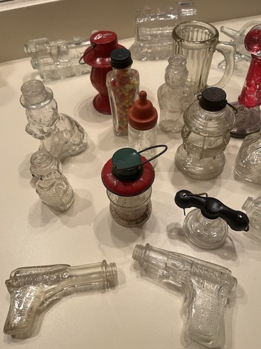 antique glass candy containers vintage | eBay