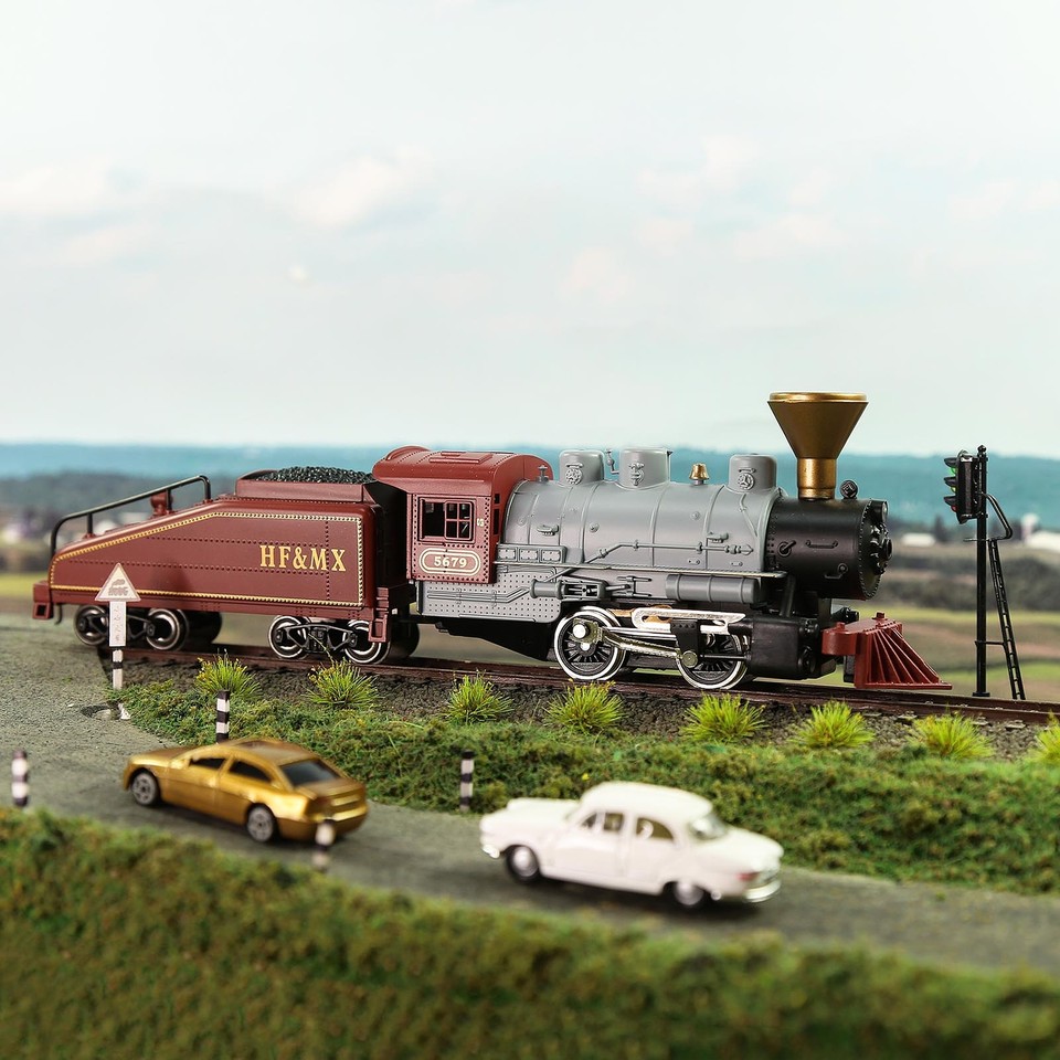 1 Unit Evemodel Train HO Scale 1:87 Model Railroad Steam Locomotives ...