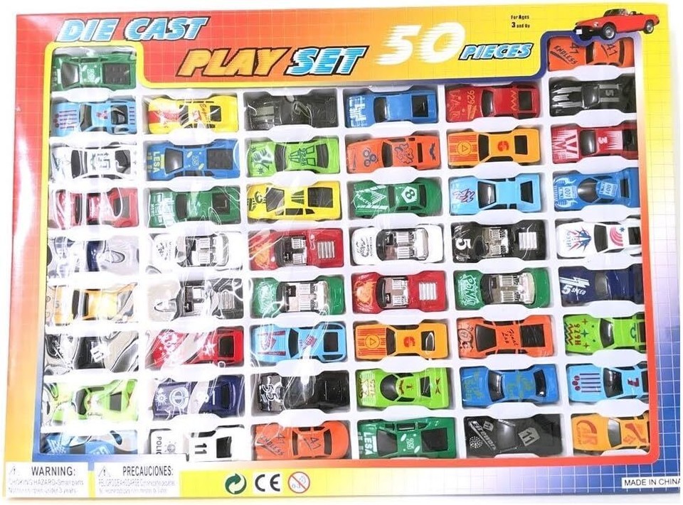 50PC Diecast Model Toy Car Collection Set | eBay