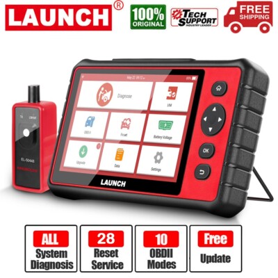 LAUNCH CRP909E PRO OBD2 Car FULL System Diagnostic Scanner Computer ...