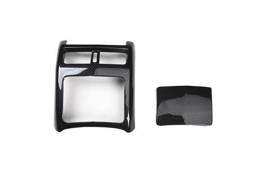 For Cadillac ATS 2013-2019 Carbon Fiber Rear Air Outlet Vent Panel ...