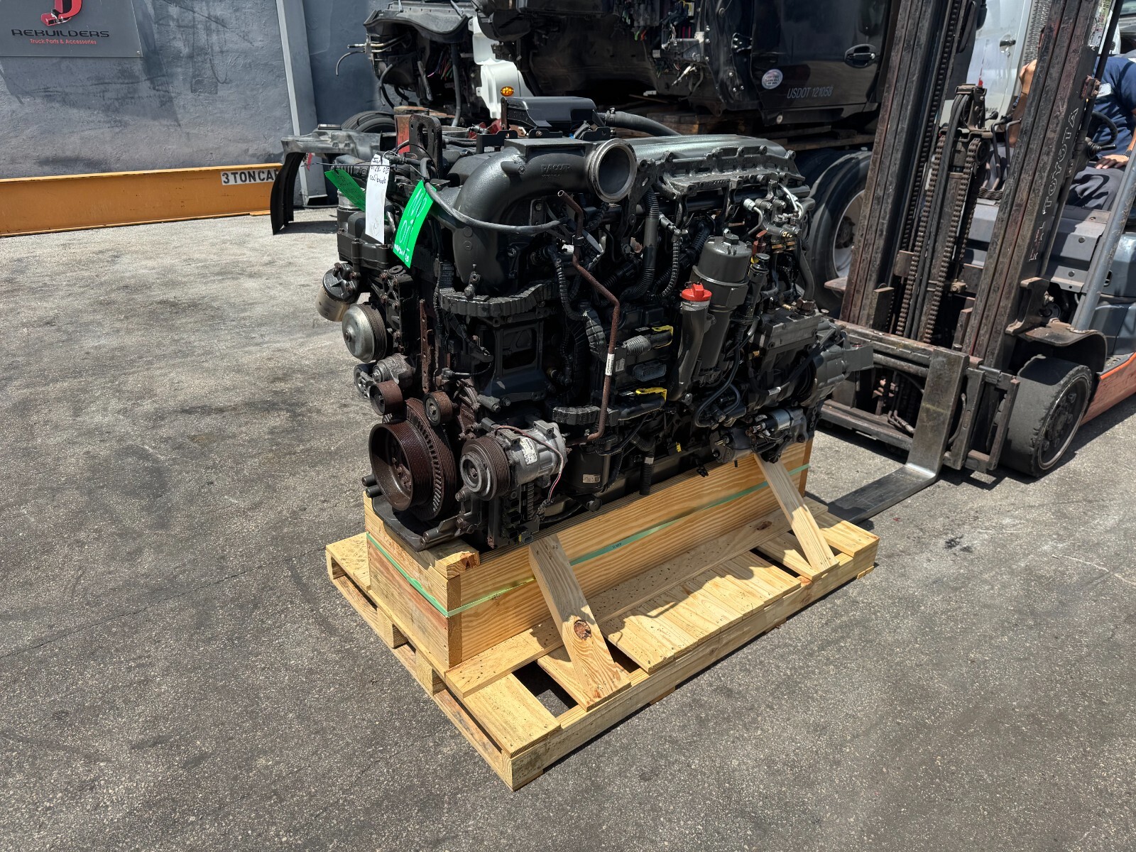 Paccar MX-13 Diesel Engine, YR: 2015, EPA13, FPCRH12.9M01, 12.9L, 500HP ...