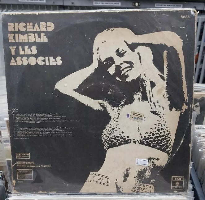 LP RICHARD KIMBLE Y LES ASSOCIES 1974 ARGENTINA EMI 6625 CHEESECAKE SEXY COVER | eBay
