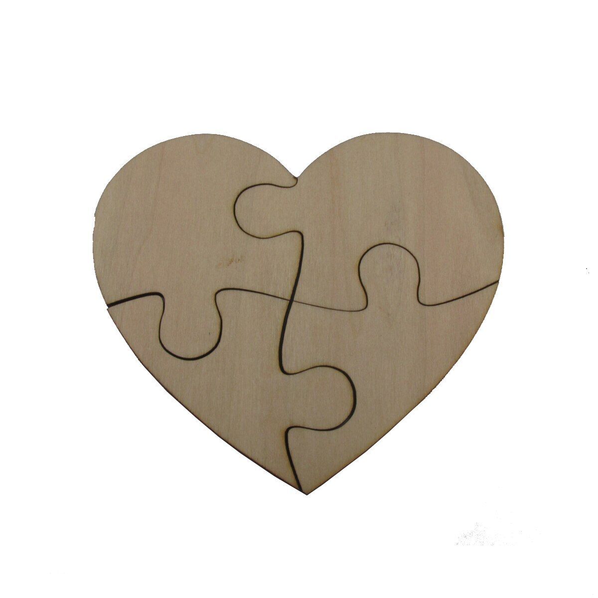 Unfinished Heart Puzzle