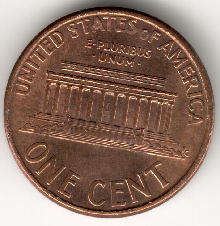 USA - 1996-D - Lincoln Memorial Cent - #90 | eBay