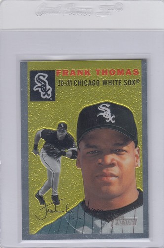 2003 TOPPS HERITAGE FRANK THOMAS CHICAGO WHITE SOX HOF CHROME /1954 ...