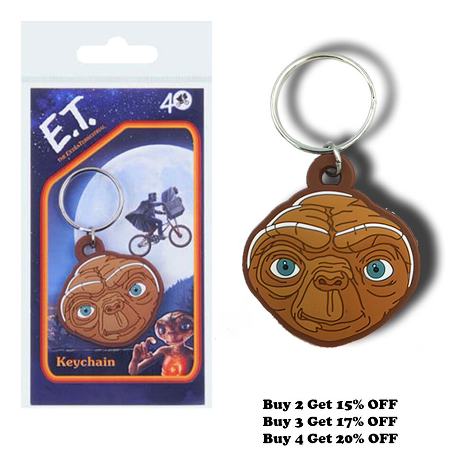E.T. The Extra-Terrestrial Keyring / Keychain Collection - ET Phone ...