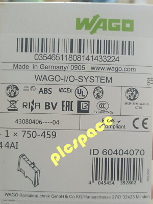 WAGO 750-459 Brand New Module Express DHL or FedEx | eBay