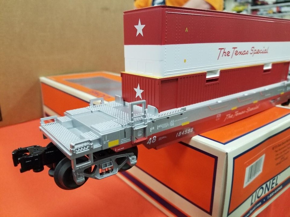 METCA Exclusive Lionel TEXAS SPECIAL MAXI Stack Silver Well Mint 184598 ...