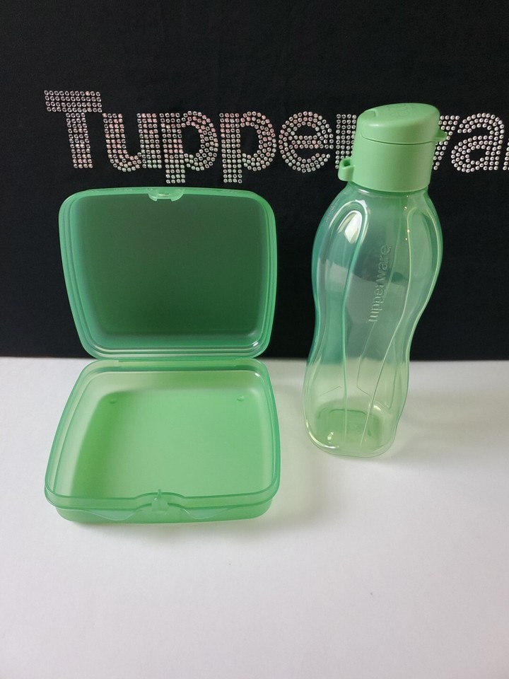 Tupperware Sandwich Keeper Eco+ & 500ml Eco Bottle perfect for ...