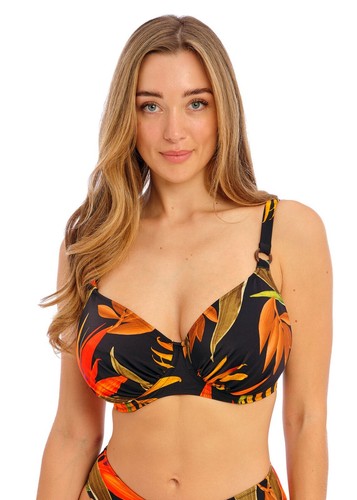 FANTASIE PICHOLA BLACK UNDERWIRE FULL CUP BIKINI TOP & HIGH BRIEF SET 32E / 10E | eBay Australia
