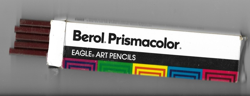 Berol Prismacolor Eagle Art Pencils 11 Unsharpened Brown Box Of 12 ...