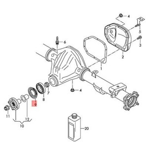 Genuine VW Amarok Seal Ring 2H0525345 | eBay