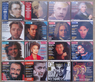 CLASSIC CD MAGAZINE "THE MAGAZINE YOU CAN LISTEN TO" ISSUES 19 - 32 ...