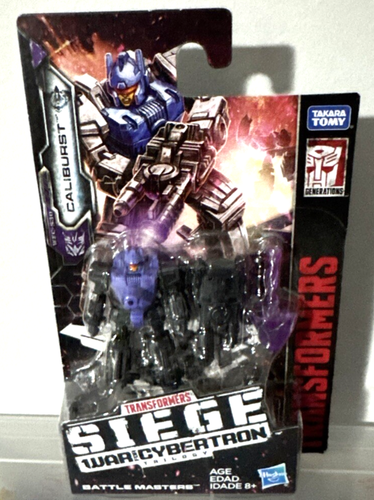Transformers Caliburst WFC-S30 Siege Battle Masters MOSC 630509778836 ...