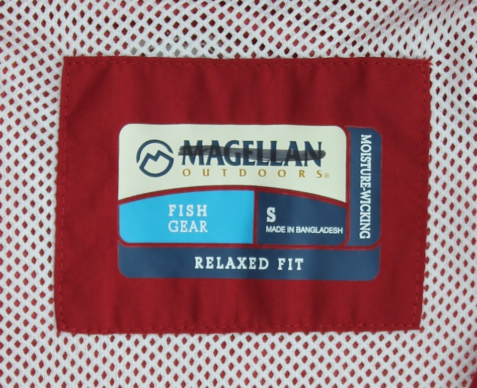 Magellan Fishing Shirt, Men's Laguna Madre Fish Gear Relaxed Fit, Short ...