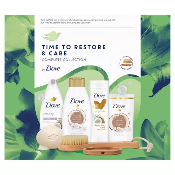 Sale !!! Dove Time To Restore & Care Large Complete Collection Gift Set ...