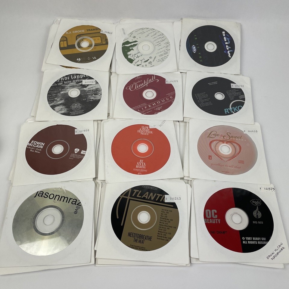 Huge Audiophile Digital Audio CD Lot - Assorted Bands Discs Only in ...