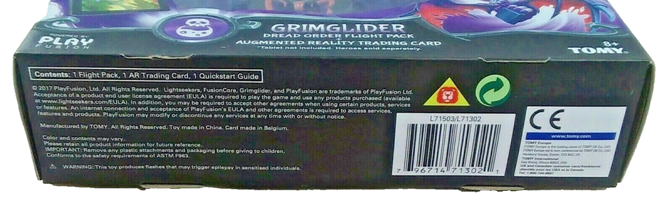 TOMY Lightseekers Awakening Flight Pack Figure and Trading Card ...