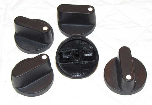 5 (five) Drucker centrifuge 614B 614V timer speed knobs 7724145 HB ...