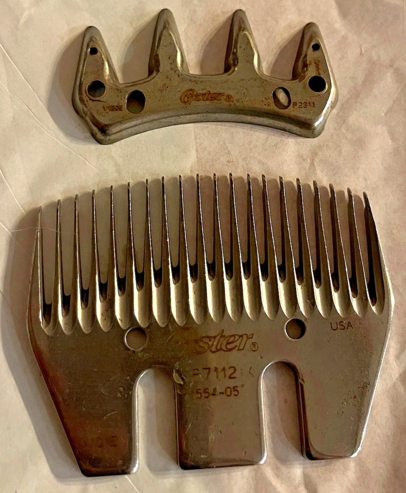 OSTER Blade 20 Tooth & Cutter Show Goat Comb Cryogen-X 78554-056 ...