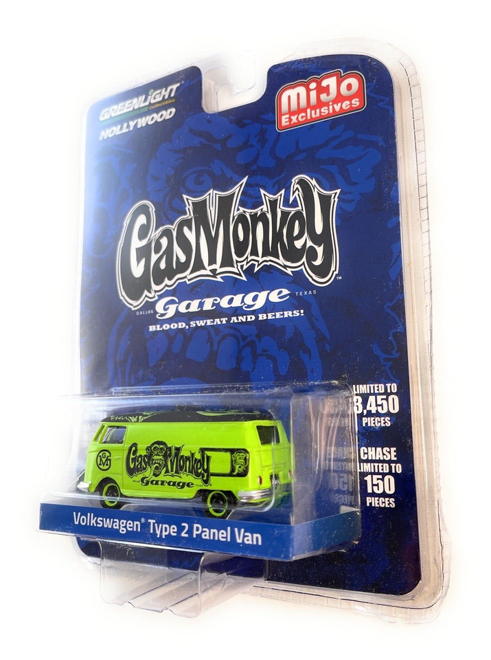 Greenlight 1:64 Volkswagen Type 2 Panel Van "Gas Monkey Garage" Model ...
