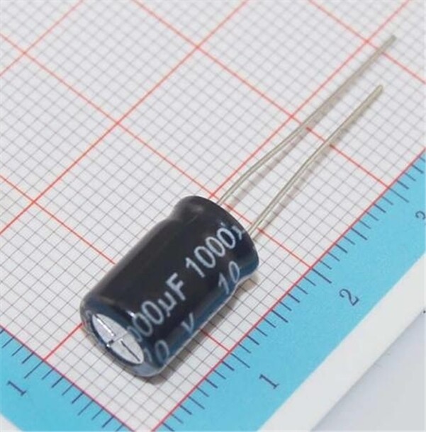 12Pcs 1000Uf 10V 105C 8MM*12MM Radial Electrolytic Capacitor kz | eBay