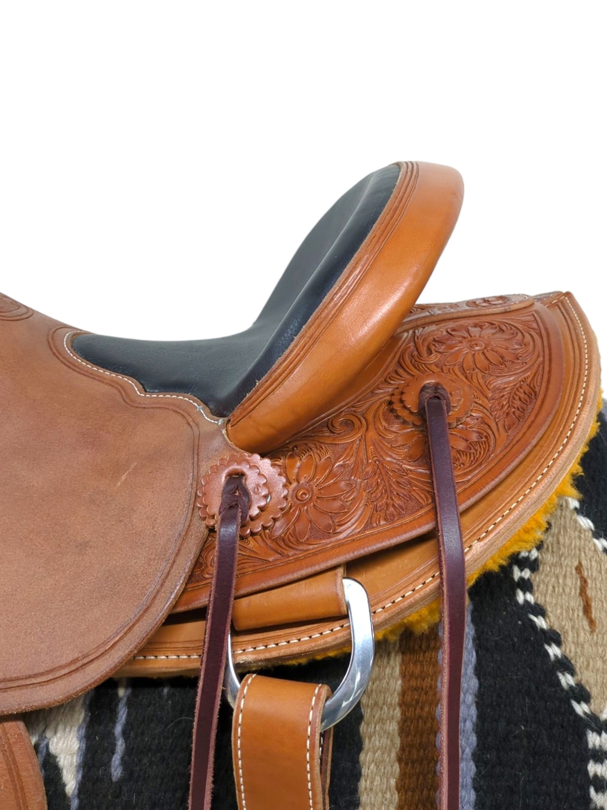 15 inch New McCall Lady Pendleton Western Ranch Saddle 210-1123 | eBay