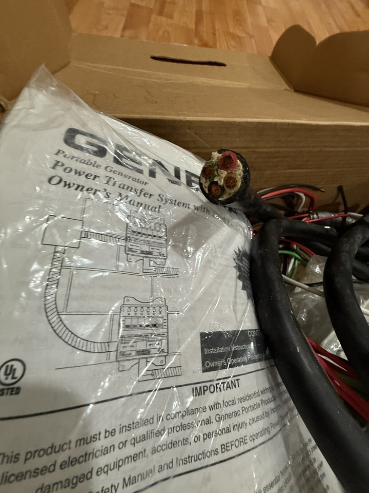 Generac Portable Generator Power Transfer System With Load Manager ...
