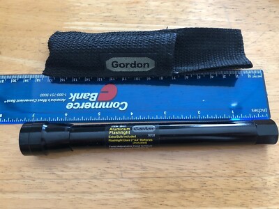 Gordon 2AA Aluminum Flashlight #3852 | eBay