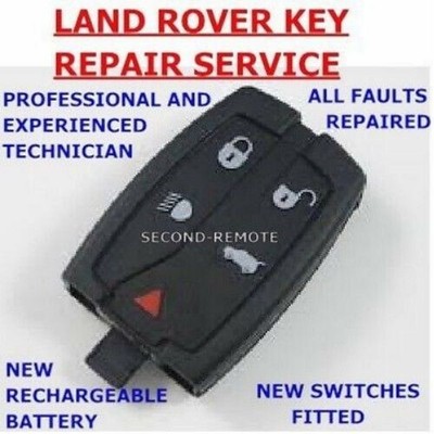 Land Rover Key Fix Freelander 2 Remote Key Fob Repair / New Battery | eBay
