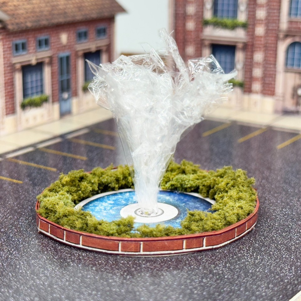 N Scale Building Kit Scale Train Station Model Kit, Fits Micro-trains ...