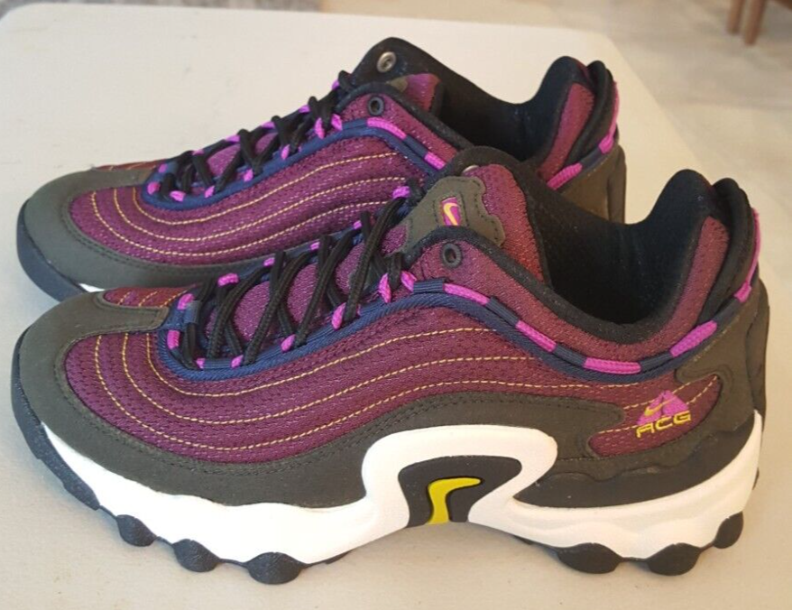 Nike Air Skarn [CD2189-300] Sequoia/Vivid Purple New Mens Size 5-Woman ...
