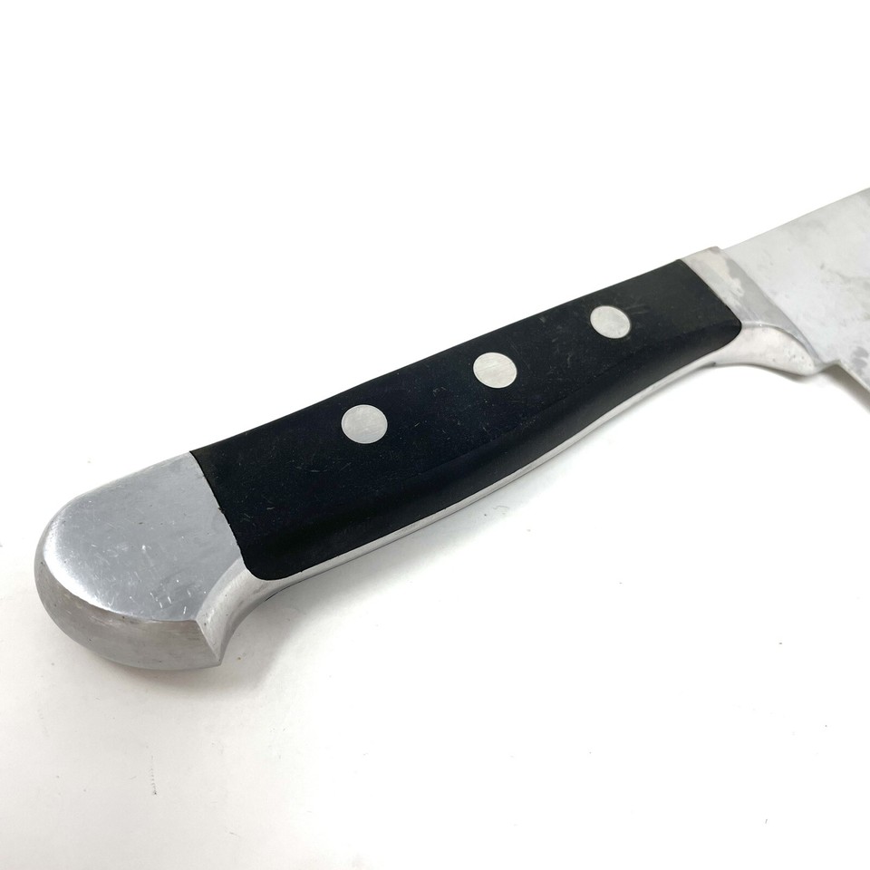 Cooks JCPenney Santoku Knife Full Bolster Heavy 9.5 Inch Blade 15 Inch ...