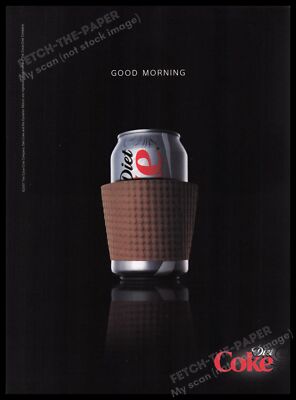 Diet Coke Soda Pop 2000s Print Advertisement Ad 2007 "Good morning" | eBay